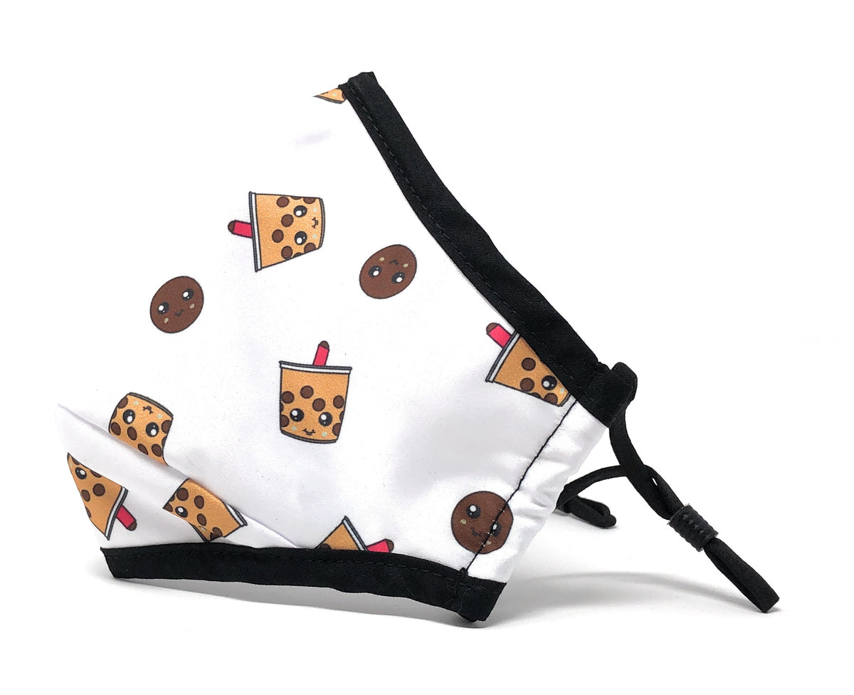 Boba Face Mask (WHT) – Beefy & Co.